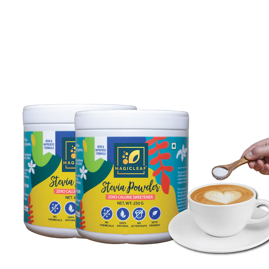 Stevia Powder By Magicleaf (250gms) | Natural Sweetener Made From ...